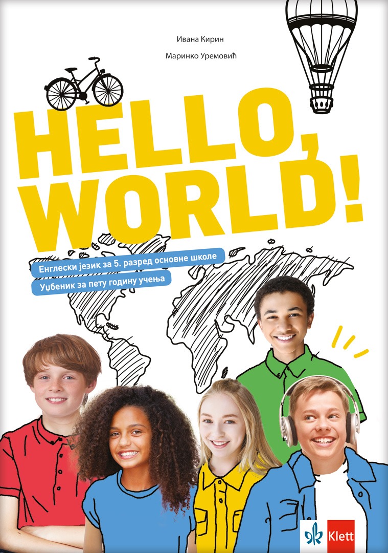 Klet -Engleski jezik 5, Hello World 1, Udubenik za peti razred ...